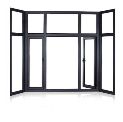 China PRIMA best price clear glass aluminum casement window drawing for sale