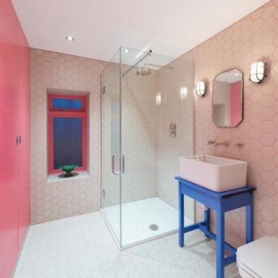 China Corner bathroom and shower designs glass shower with accessories for sale