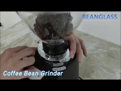 Aluminium Alloy Coffee Bean Grinder Large Capacity With LED Touchscreen