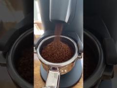 Making Latte with T64 Coffee Grinder