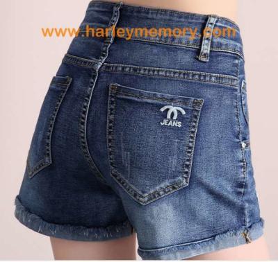China fashion woman jeans short pants for sale