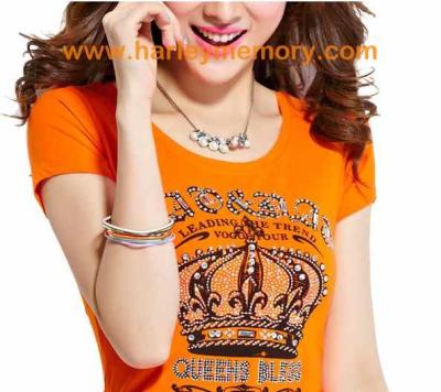 China 2018 hot selling woman t-shirts lady shirts and fashion t-shirts.cotton t-shirts for sale