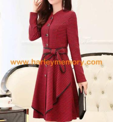 China harley biker woman chiffon dress,brand lady silk dress for sale