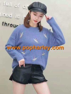 China Factory wholesale woman wool sweater for sale