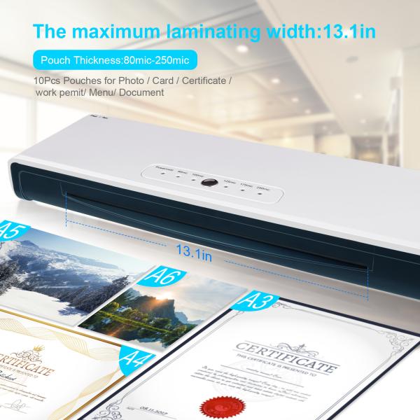 4 máquinas laminadoras comerciales de rodillos