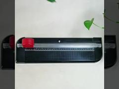 Máquina de corte de papel de escritório de 9 polegadas com guia ajustável