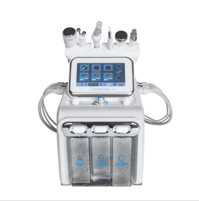 China beauty trends 6 in 1 deep clear hydradermabrasion aqua facial vacuum blackhead oxygen jet peeling hydro salon equipment for sale