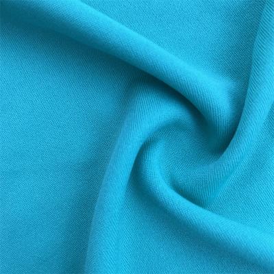 China Solid Color Tricot Single Jersey Polyester Fabric Recycled 75D Customized for sale