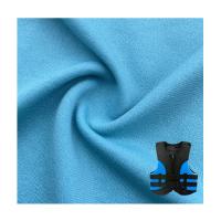China 75D Knitted Polyester Fabric Waterproof Moisture Wicking 142cm Width 95gsm for sale