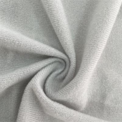 China Tricot Loop Velvet Polyester Fabric Brushed  Lining Knit Fabric For Industry for sale