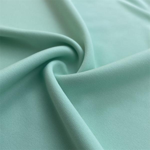 75D Tricot Jersey Double Sided Fabric 100% Polyester Waterproof For Bag