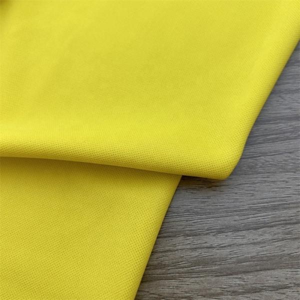 Quality Garment Clothing 100% Polyester Pique Fabric For Breathable POLO Shirts And T for sale