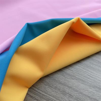 China 85%Nylon 15%Spandex Quick Dry Lycra Fabric for Yoga Set 4 Sides Elastane Medium Weight for sale
