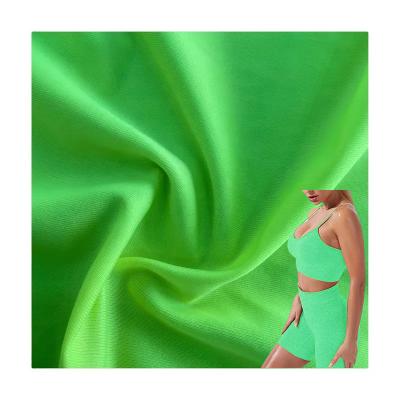 China 88% Polyester 12%Spandex Elastic Lycra Scuba Sandwich Healthy Fabric Pattern YARN DYED for sale