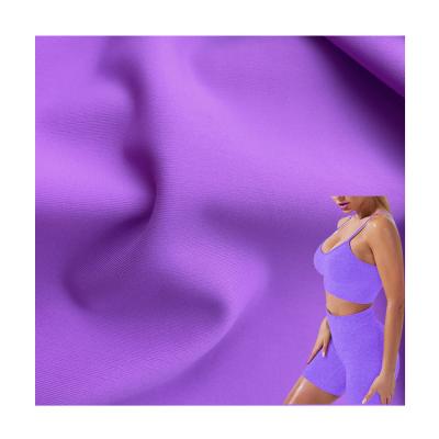 China 81% Nylon 19% Spandex Waterproof Lycra Fabric for Knitted Moisture-Absorbing Yogawear for sale