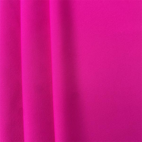 Geflechtetes Jersey Stoff 40D Badeanzug Yoga-Set 4-Wege Strecken 81% Nylon 19% Spandex Lycra