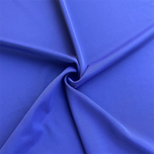 Geflechtetes Jersey Stoff 40D Badeanzug Yoga-Set 4-Wege Strecken 81% Nylon 19% Spandex Lycra