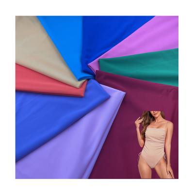China 81% Nylon 19% Spandex Elastane Lycra Fabric Four Way Stretch Waterproof 40D for sale