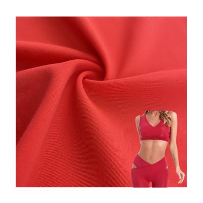 China Waterproof Recycled Lycra Fabric 4 Way Stretch Knitted Type Warp For Swimsuit for sale