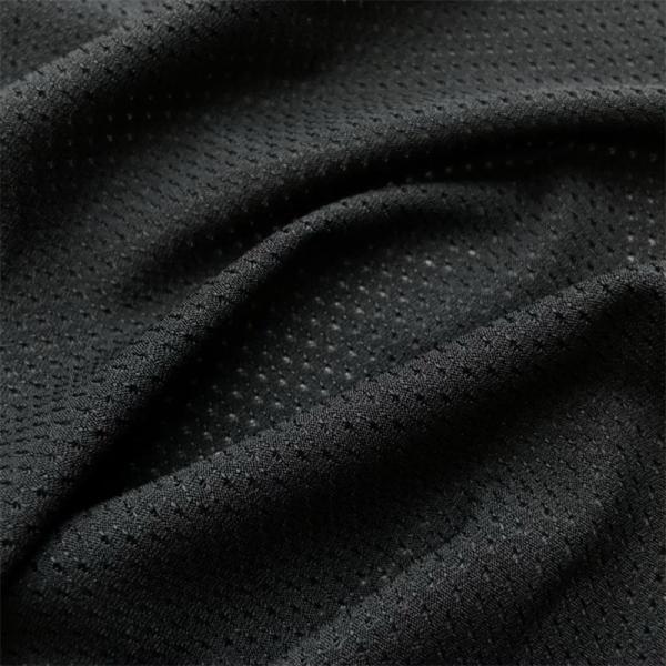 930,5% poliestere 6,5% spandex abbigliamento sportivo maglia tessuto 20D elastico pelle amichevole