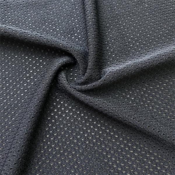 930,5% poliestere 6,5% spandex abbigliamento sportivo maglia tessuto 20D elastico pelle amichevole
