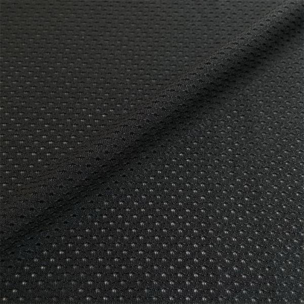 930,5% poliestere 6,5% spandex abbigliamento sportivo maglia tessuto 20D elastico pelle amichevole