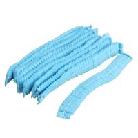 China PP Non Woven Disposable Head Cap With Single Elastic / Double Elastic for sale