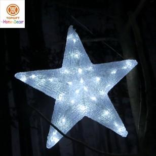 China Home Holiday Christmas decor lights Acrylic Huge 3D Star window for sale
