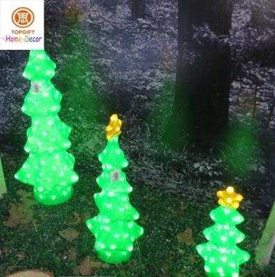 China Holiday Xmas Decoration Christmas Tree Light Set of 3 Led White lights for sale
