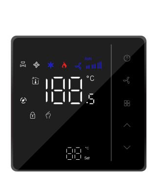 China Termóstato del control de 24VAC/VDC Modbus para el sistema del FCU en venta