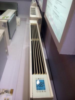 China Floor stand & Ceiling fan convector ultra thin design 130mm depth-300CFM for sale