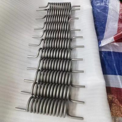 China Tubo del titanio de ASTM B338 para el tubo en espiral del titanio inconsútil de los cambiadores de calor en venta
