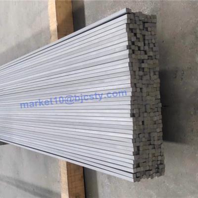 China Titanium Flat Bars Square Rods Rectangular Bars GR2 GR5 1Inch ASTM B348 for sale