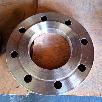 China Gr1 CNC Titanium Flat Welding Flange PN0.25 To 32Mpa For Connect Pipes for sale
