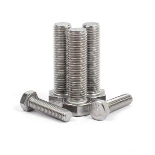 China ASTM B348 Titanium Full Thread Hexagon Head Bolts GR1 / GR2 For Industrial Equipment for sale