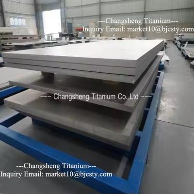China ASTM B265 45mm Ti6Al4V Gr5 Titanium Plate 25mm 30mm Thick for Engine Compressor Components for sale