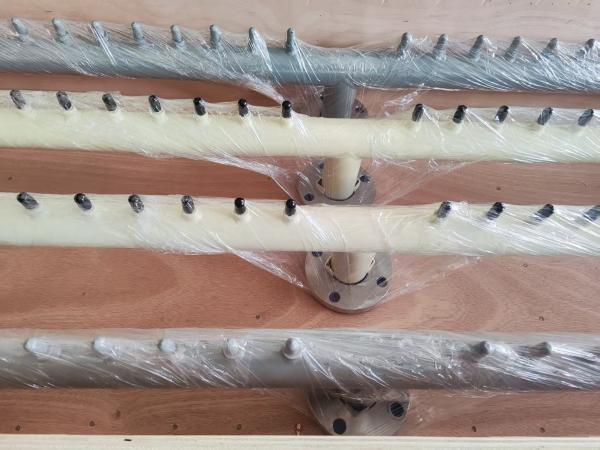 Electrolyzer accessories Anode and cathode cell Inlet distribution pipe for Chlor-alkali plant
