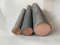 China Titanium Clad Copper Rod Explosion Bonded Titanium Copper for sale