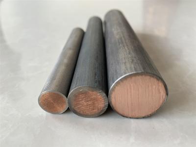 China Titanium Clad Copper Rod Explosion Bonded Titanium Copper for sale