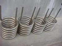 China Coiled Titanium Tube Heating Elements For Aquatic Heating for sale