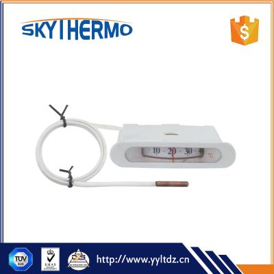 China industrial functions and uses plastic case thermometer with capillary tube for sale