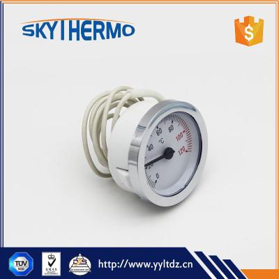 China pressure theory outdoor dial plastic case capillary thermometer for sale