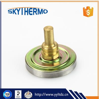 China stainless steel industrial process back bimetal thermometer for sale