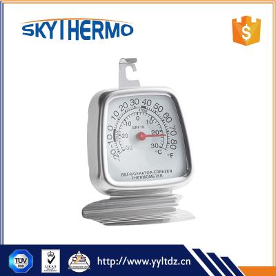 China Indoor Professional refrigerator freezer stainless steel room temperature gauge thermometer for sale