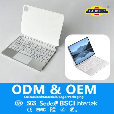 China Easy Use New Tablet Keyboard Case with Magnetic Clasp Wireless Scissor Operation Mechanical Trackpad Keyboard for iPad for sale