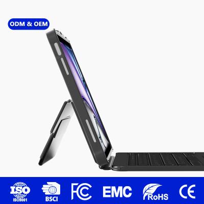 China USB‑C Direct Connect Keyboard Case for iPad A16 Plug & Play Built‑in Touchpad, Powered From iPad Tablet, Gravity Lock Structure,20‑30KG Tear‑Resistant, UK/US/Custom Language Layout for sale
