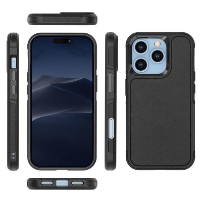 China For Business Phone Cover for 17 Air Pro Max TPU+PC Waterproof Magnetic Shockproof Case Pure Color Mobile Phone Cases for sale