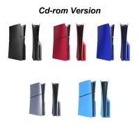 China Laudtec Game Console Shell Cd-Rom Version Pure Colour Abs Replacement Ease Cleaning Case for Ps5 Slim Sjk871 for sale