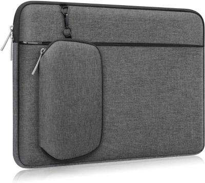 China OEM/ODM Wholesale Waterproof Anti-Shock Notebook Case with Accessory Pocket Protective Laptop Sleeve Made of Polyester for sale