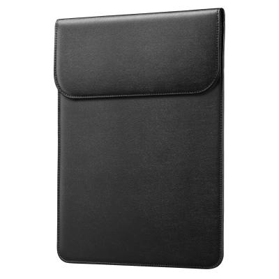 China Wholesale 13 Inch Laptop Sleeve Large Faux Suede Neoprene PU Leather Case Durable Simple Style Small Accessory Case Wholesale OEM/ODM/Private Label for sale